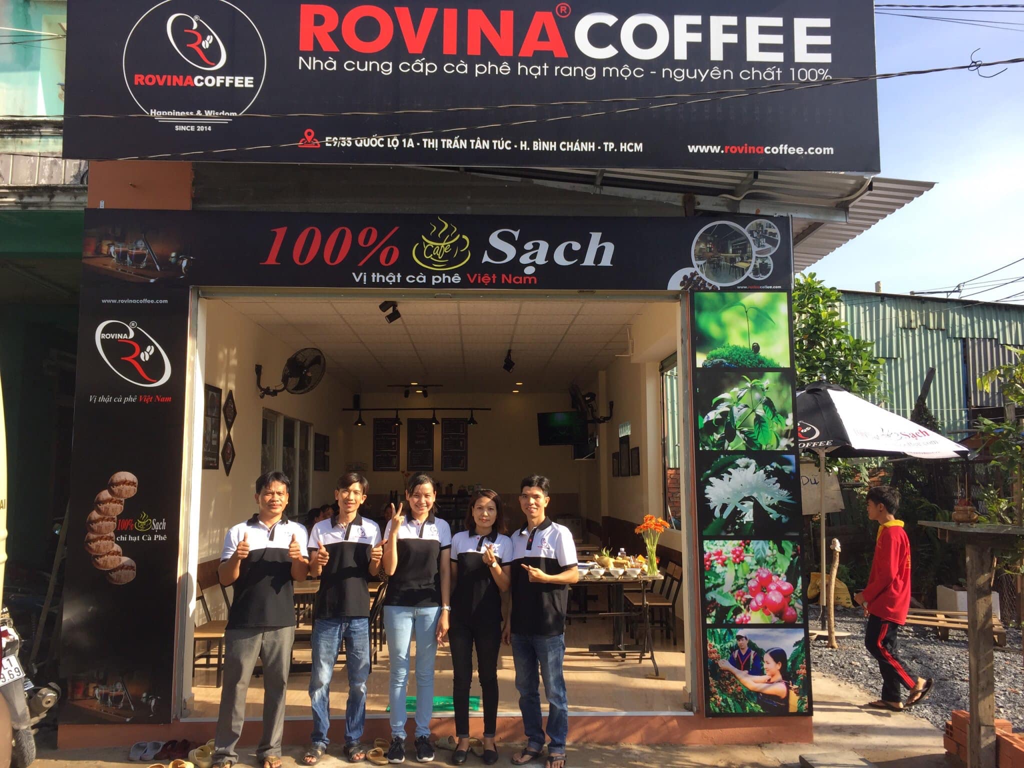 Mô hình cà phê mang đi (Take Away) - Rovina Coffee